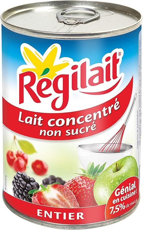 Lait concentré entier non sucré 410g - Paris Store