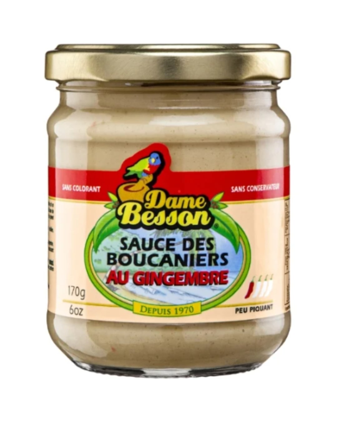 Sauce Boucanée au Gingembre 170g - Paris Store